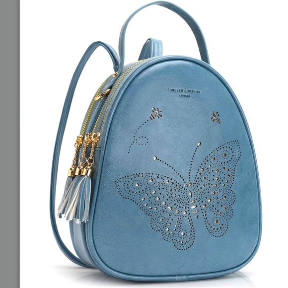 Bags | Nwot Butterfly Laser Cut Backpack | Poshmark
